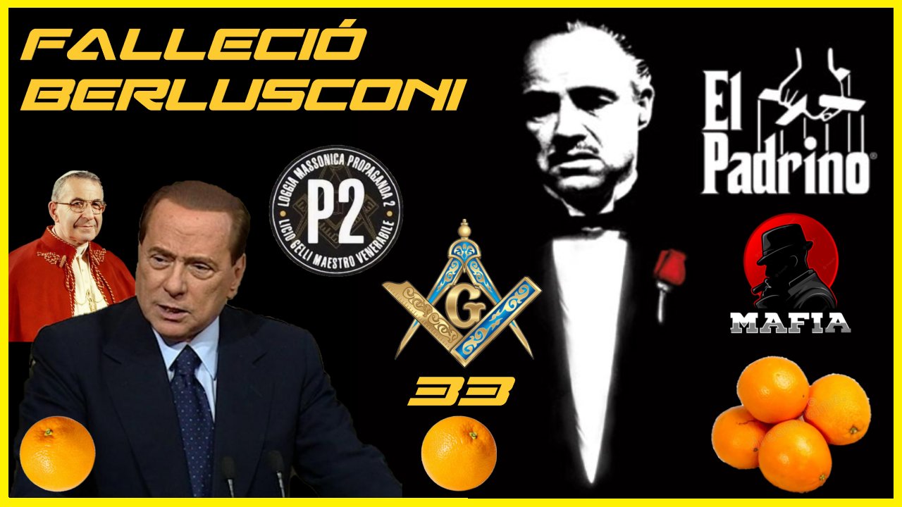 FALLECIÓ BERLUSCONI: MASÓN DE LA P2. – Hermanos Barea TV