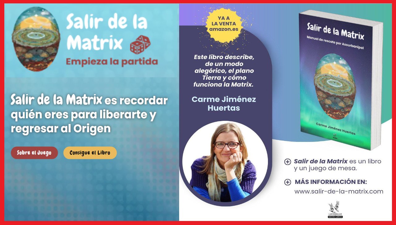 SALIR DE LA MATRIX: NUEVO LIBRO DE CARMEN JIMENEZ HUERTAS – Hermanos ...